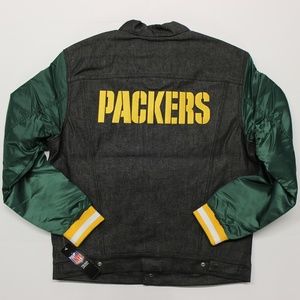 Levi's | Jackets & Coats | Levis Nfl Green Bay Packers Varsity Jacket ...